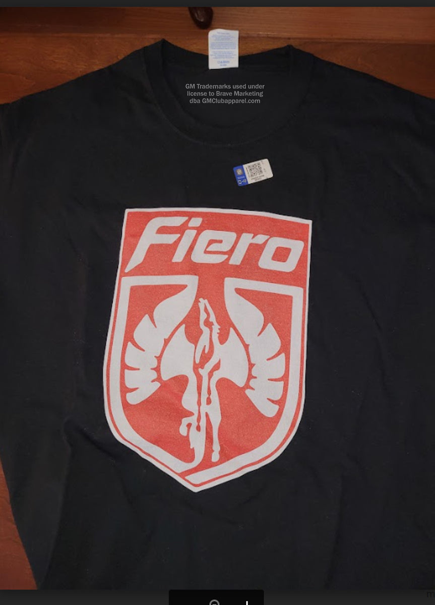 Pontiac Fiero T-Shirt (GM Model Collection) – GMClubapparel.com