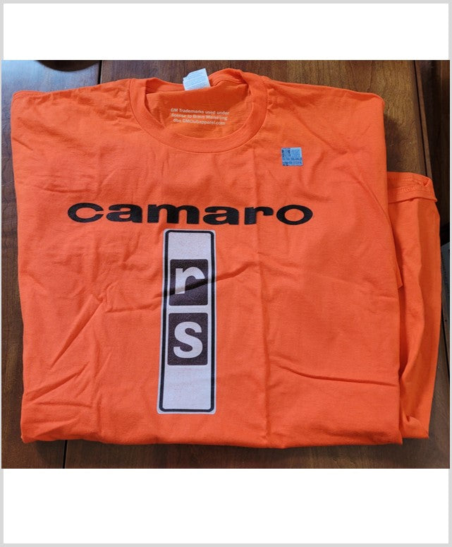 Chevrolet Camaro RS T-shirt – GMClubapparel.com