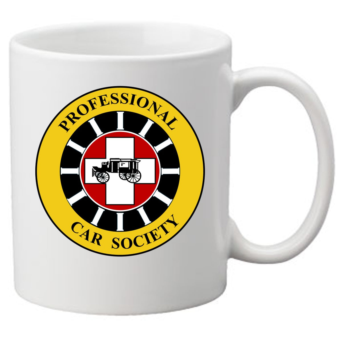 PROFESSIONAL CAR SOCIETY COFFEE MUG – GMClubapparel.com