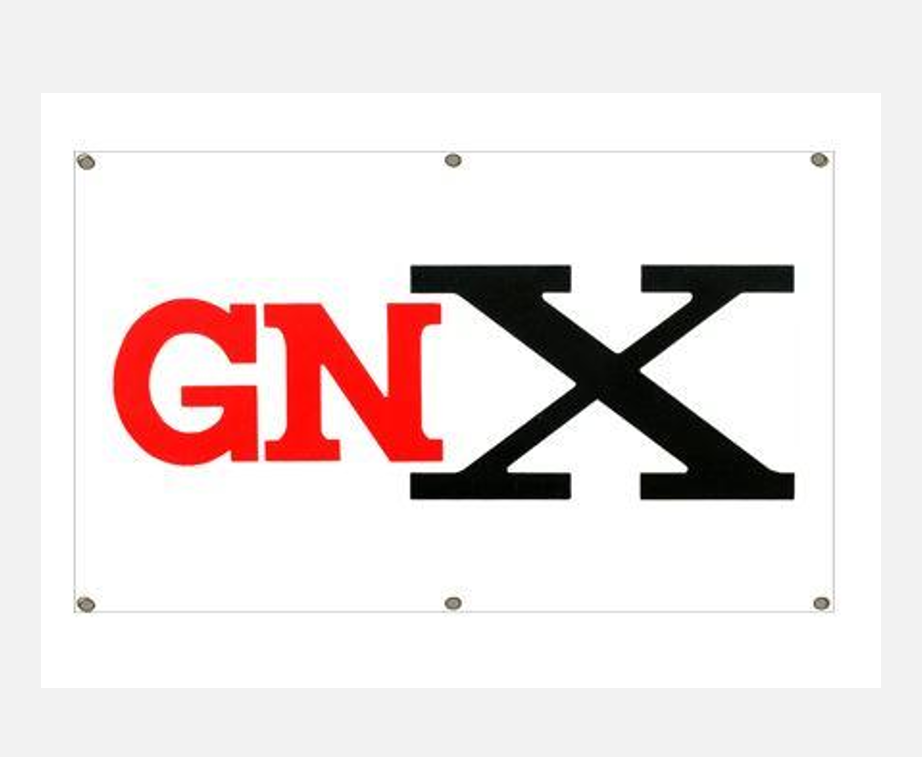 Buick GNX Garage Banner – GMClubapparel.com