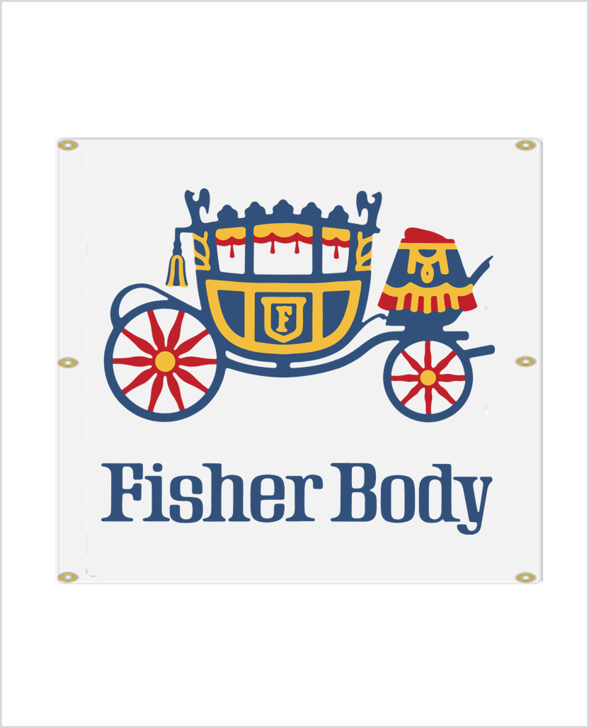 FISHER BODY 1970'S BANNER – GMClubapparel.com