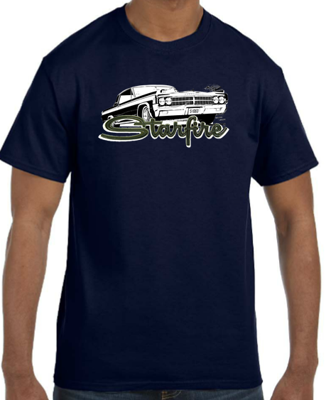 Oldsmobile 63 Starfire T-Shirt - GM MODEL COLLECTION – GMClubapparel.com